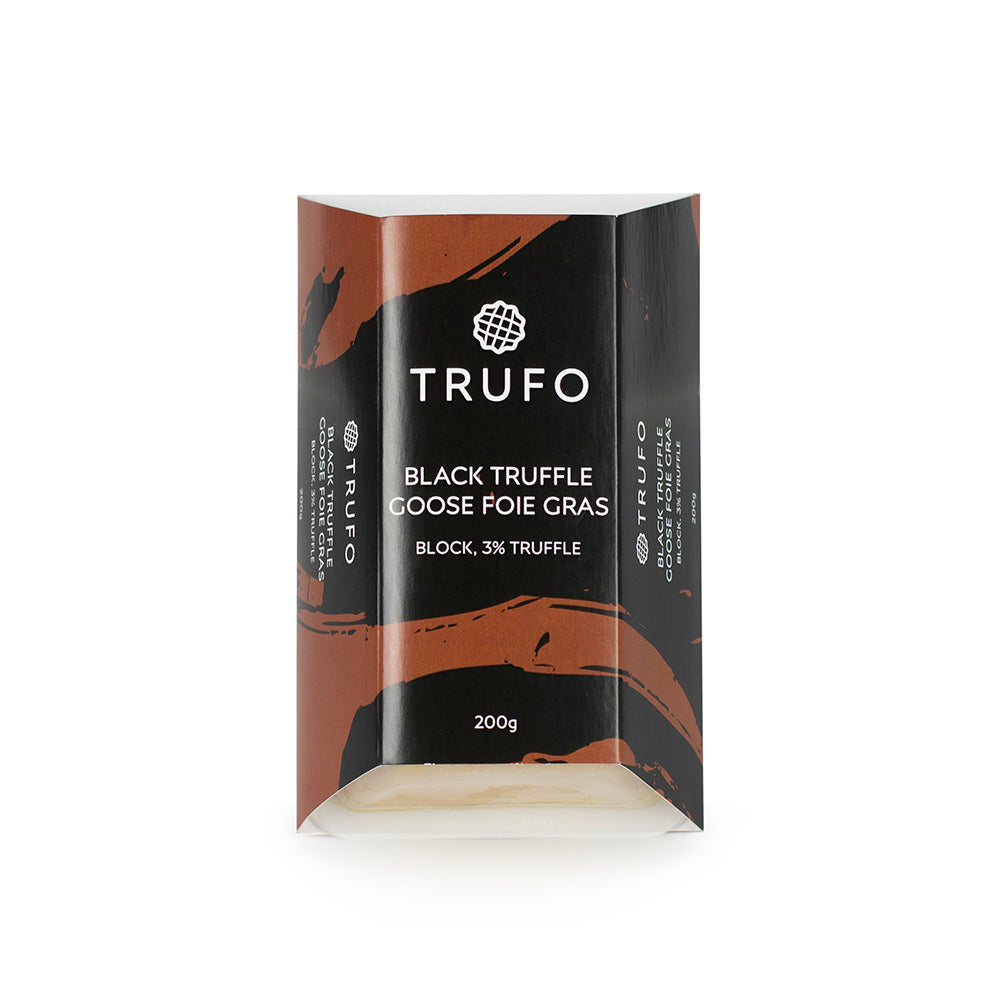 Black Truffle Goose Foie Gras Block 200g – Trufo
